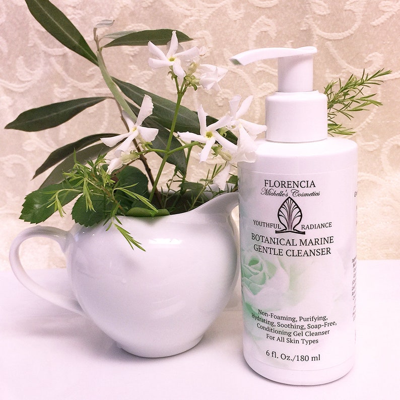Botanical Marine Gentle Face Cleanser Algae Extract, Aloe Vera, Green ...