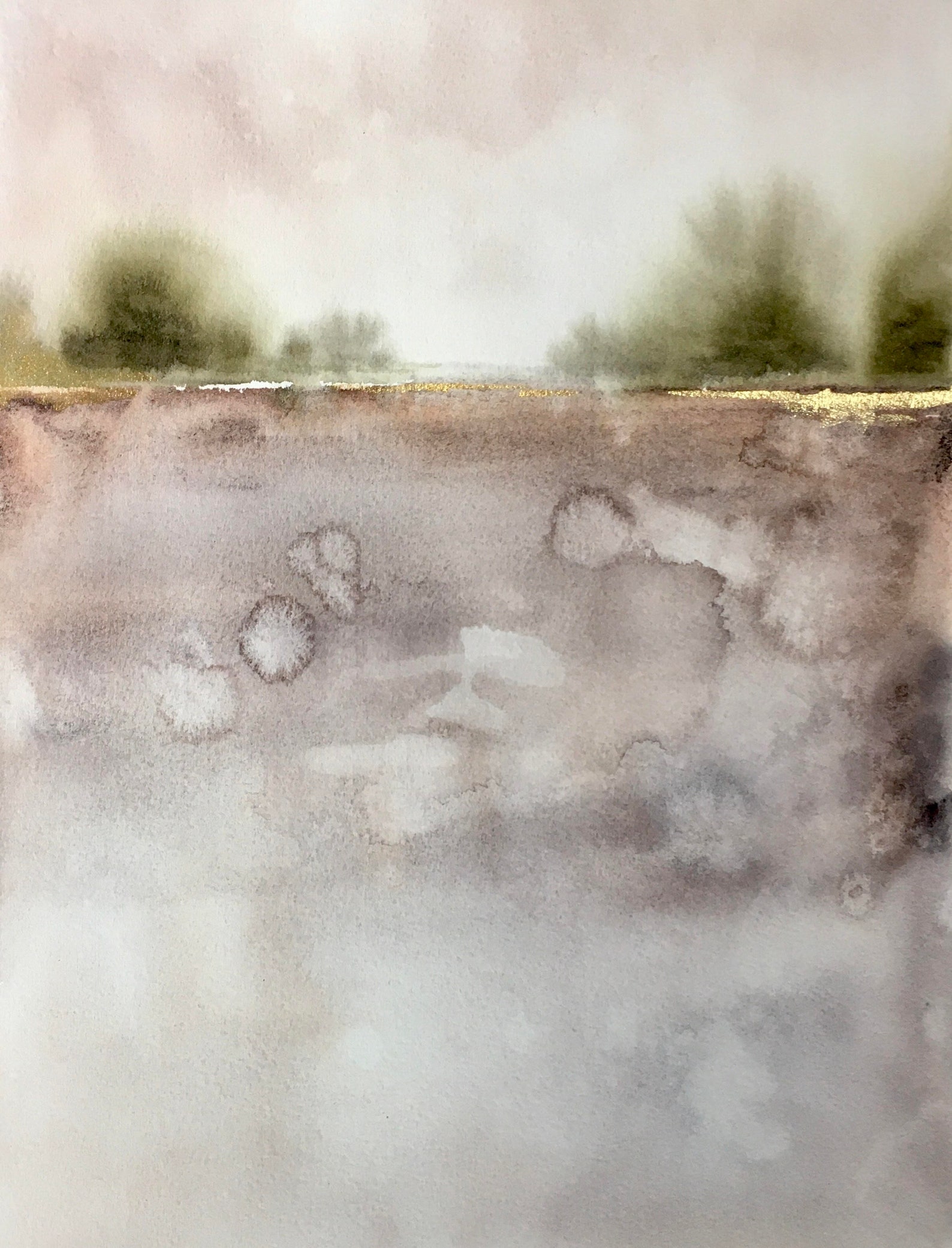 Watercolor Fine Art Print, "below the Surface", Fine Art Print on 100% ...