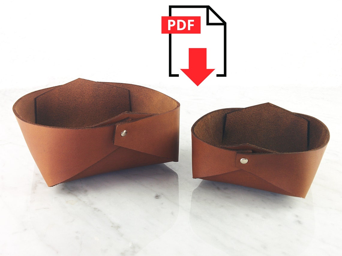 Leather Patterns and Templates PDF, Download Leather Valet Pattern ...
