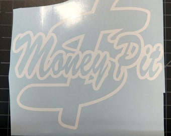 Its Only Money Decal - Etsy
