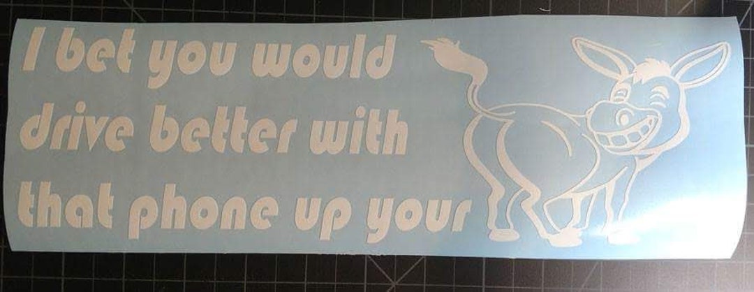 Just Drive! - Vinyl Decal - Etsy