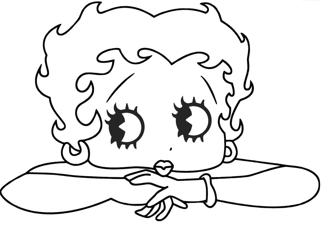 Betty Boop - Vinyl Decal - Etsy