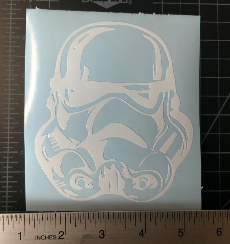 Storm Trooper Vinyl Decal Sticker - Etsy