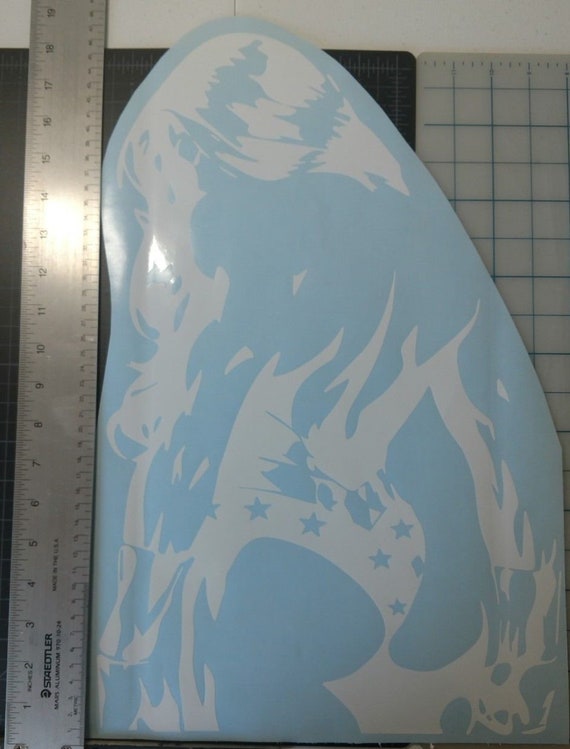 Large Wonder Woman figure Vinyl Decal Sticker | Etsy