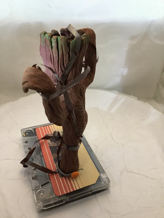 Sculpture Groot inspired polymer clay sculpture Figurines Art ...