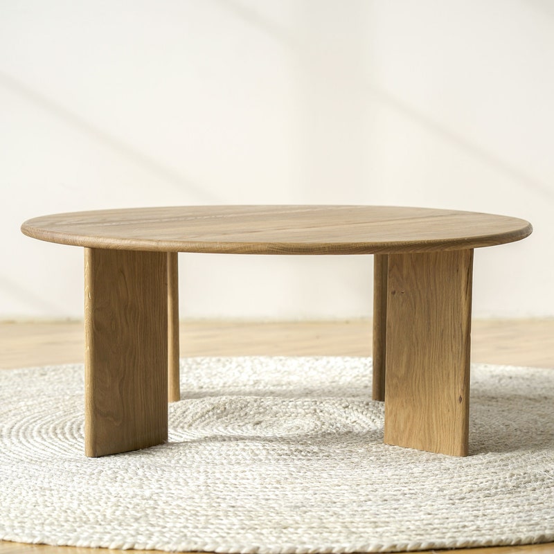 White Oak Coffee Table - Etsy