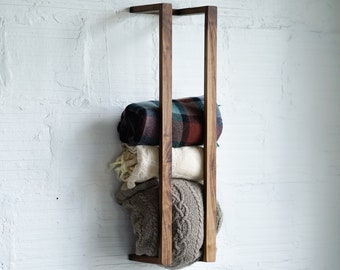 Blanket Wall Rack - Etsy