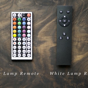 Wooden LED Color Floor Light // Dimmable Hardwood RBG Standing Corner ...