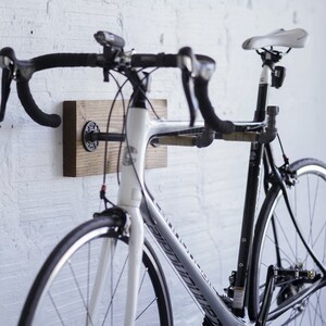 Burlap Pipe Bicycle Rack Bike Display Industrial Rustic Cycle Storage ...