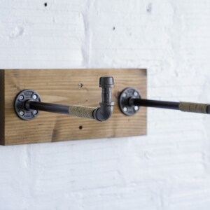 Burlap Pipe Bicycle Rack Bike Display Industrial Rustic Cycle Storage ...