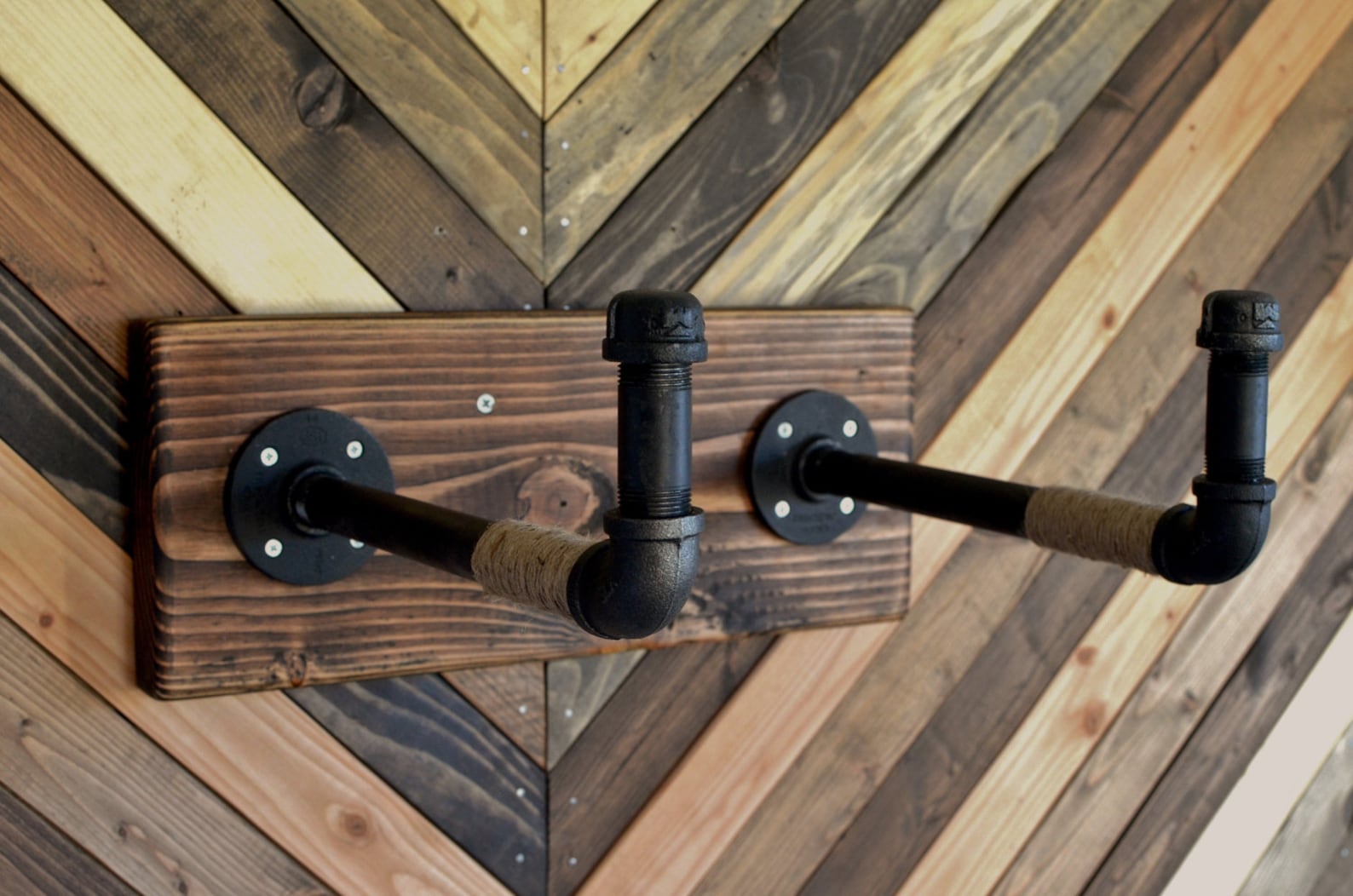 Burlap Pipe Bicycle Rack Bike Display Industrial Rustic | Etsy