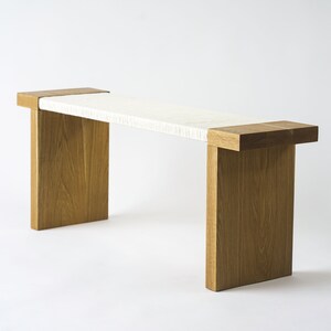 Hardwood Japandi Day Bench harmony Scandinavian Minimalist Sustainable ...