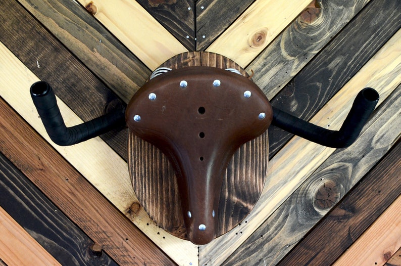 Bicycle Taxidermy Cycle Rack the American Buffalo Wood | Etsy