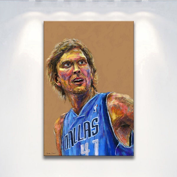 Dirk Nowitzki Poster - Etsy
