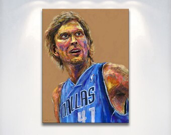 Dirk Nowitzki Poster - Etsy