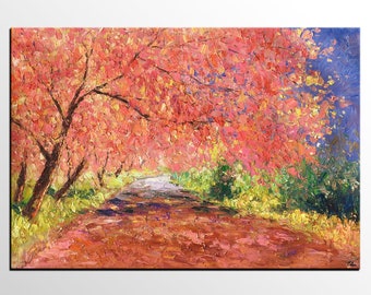 Large Original Heavy Texture Paintings from Colin Ju by Topart007