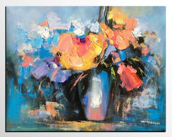 Large Original Heavy Texture Paintings from Colin Ju by Topart007