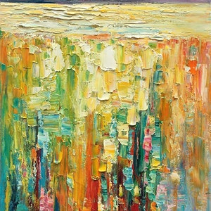 Custom Extra Large Painting, Heavy Texture Painting, Large Canvas ...
