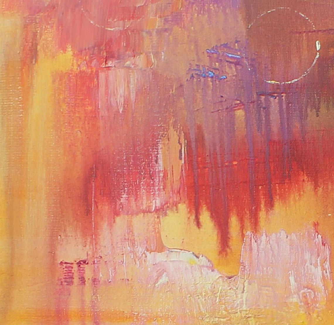 Abstract Art Large Painting Canvas Wall Art Original Wall | Etsy