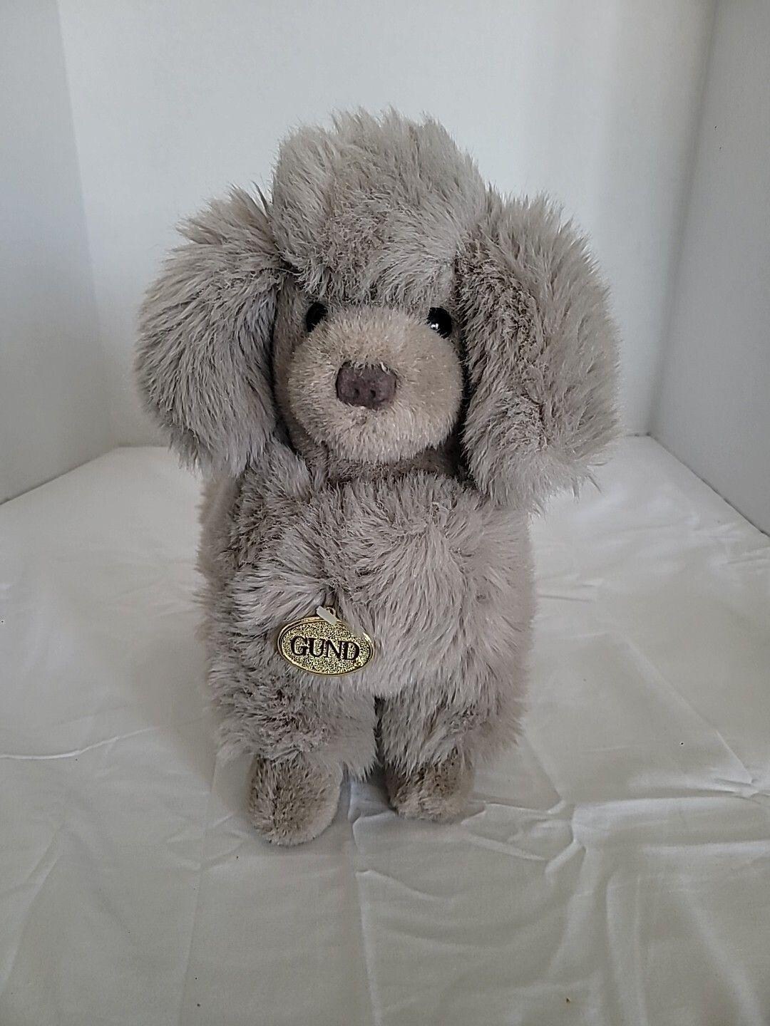 Vintage GUND -gray LOULOU Poodle Dog - 13 1/2" #1379 1988 TAG - Etsy
