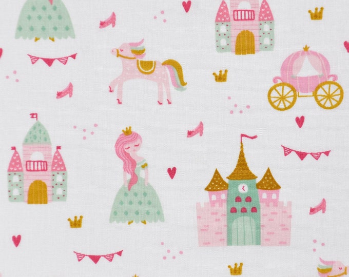 Cotton Fabric Princess by the Meter for Dresses, Great Skin-friendly ...