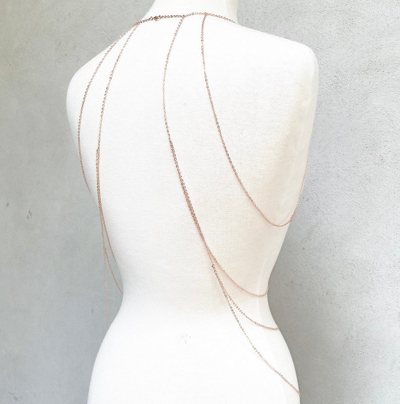 Body Chain, Belly Chan, Body Jewelry, Crystal Body Chain, - Etsy