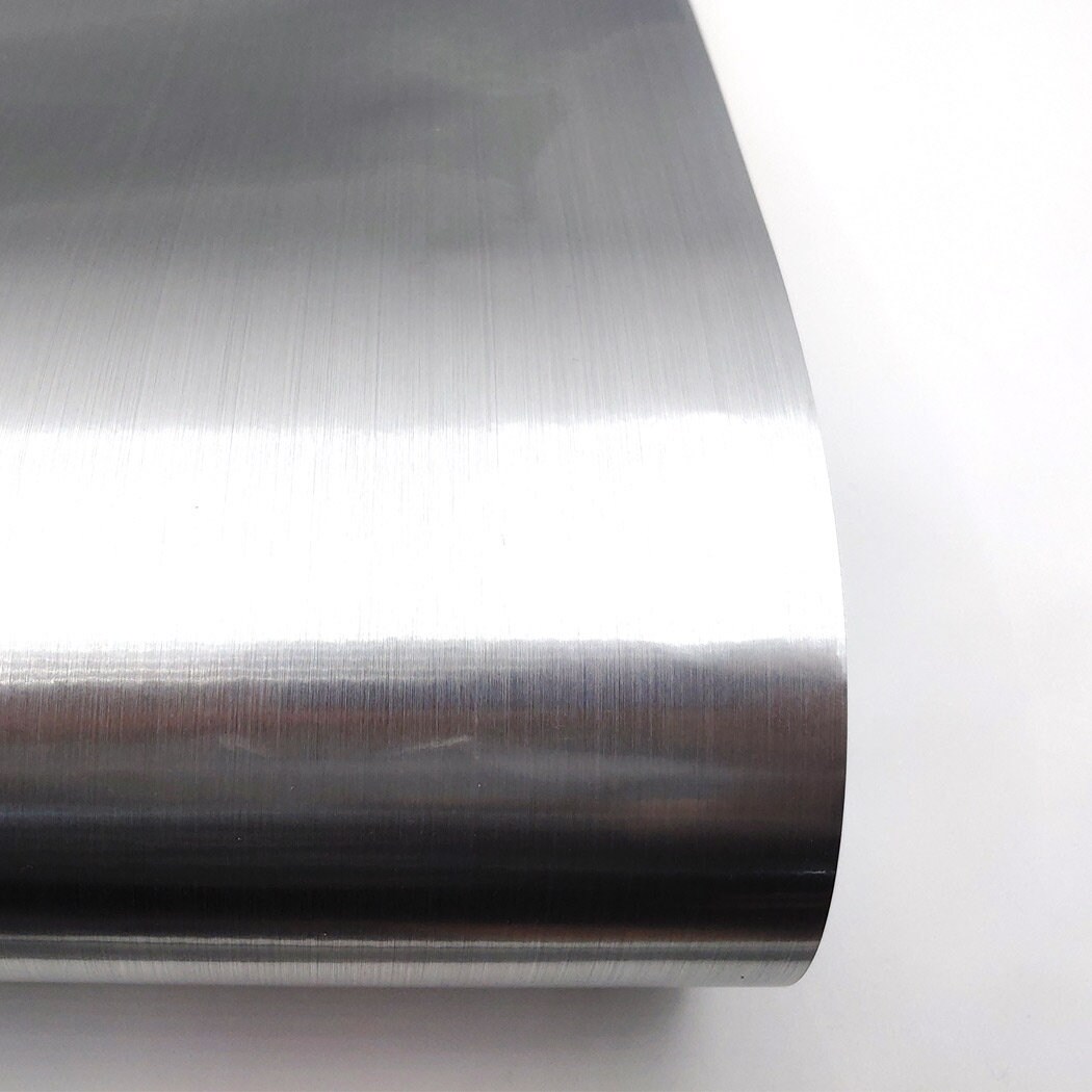 Metal Look Interior Film Silver Waterproof Metallic Gloss - Etsy