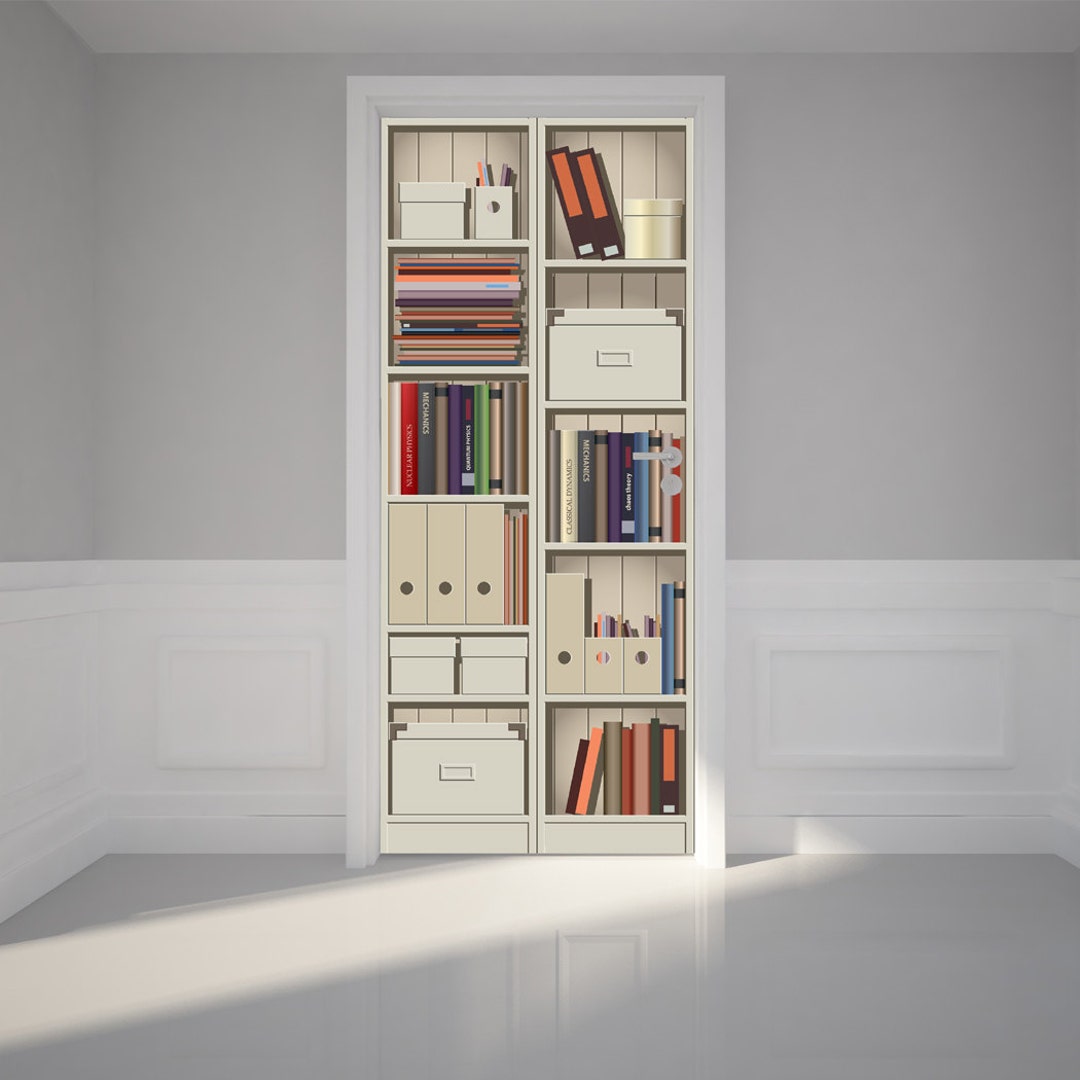 Door Wall Sticker Shelf Cabinet Self Adhesive Peel & Stick ...