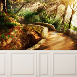 Wall Mural Mystical Pathway Peel and Stick Repositionable - Etsy