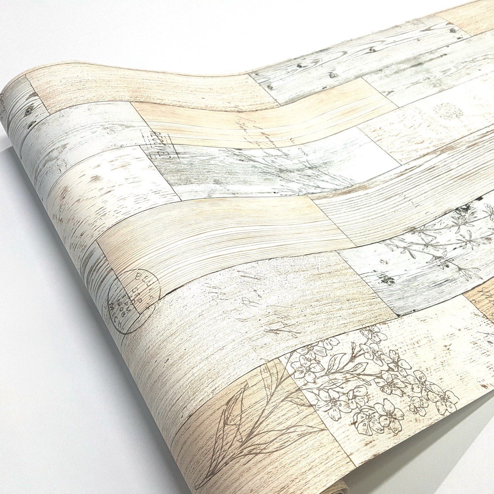 Wood Panel Pattern Wallpaper Latina Vintage Wallpaper Peel - Etsy