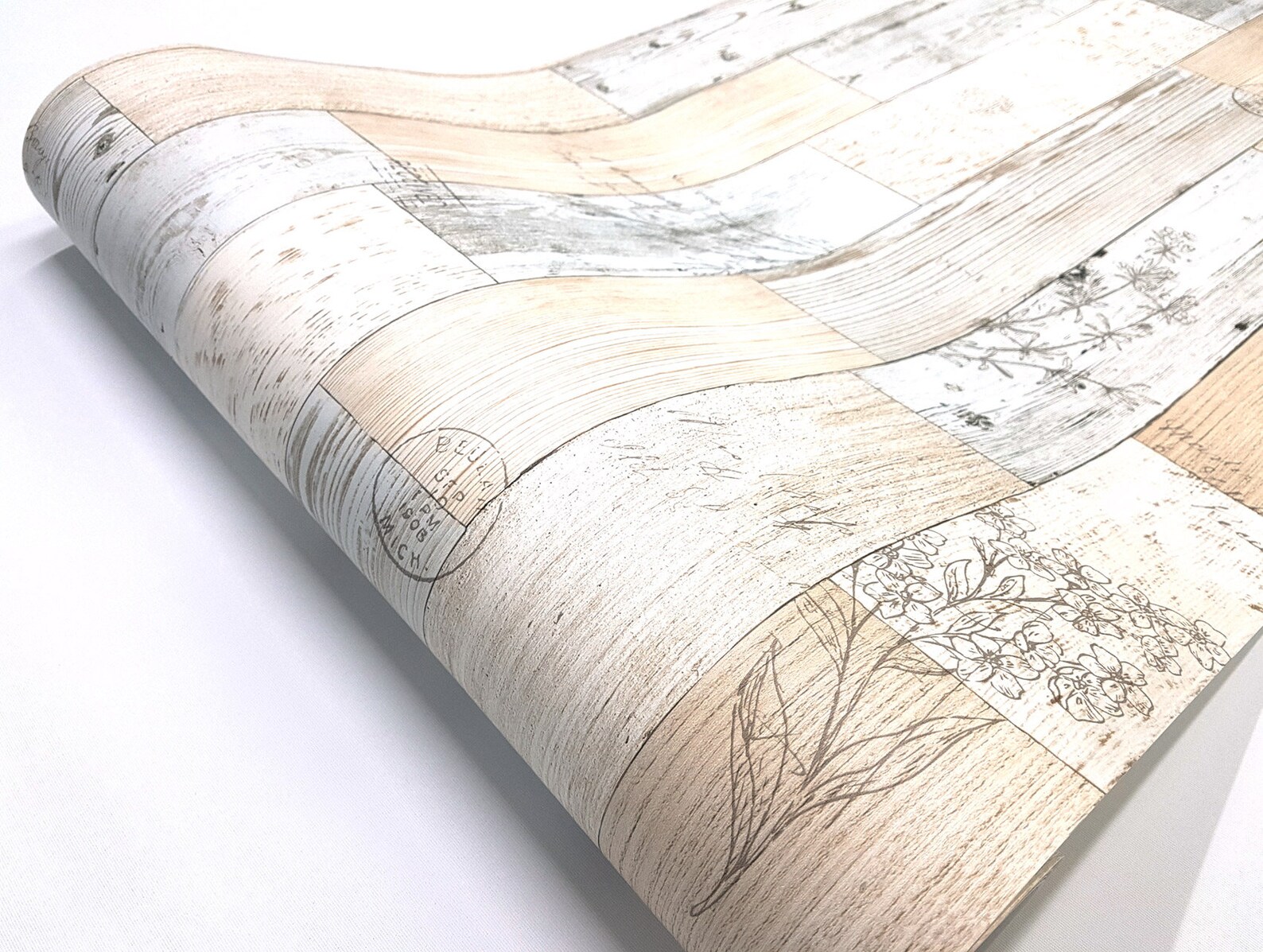 Wood Panel Pattern Wallpaper Latina Vintage Wallpaper Peel - Etsy