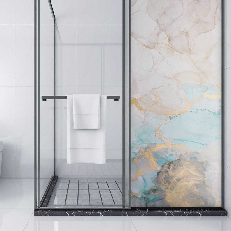 Decorative Static Cling Window Film Printed on Frosted Glass - Etsy