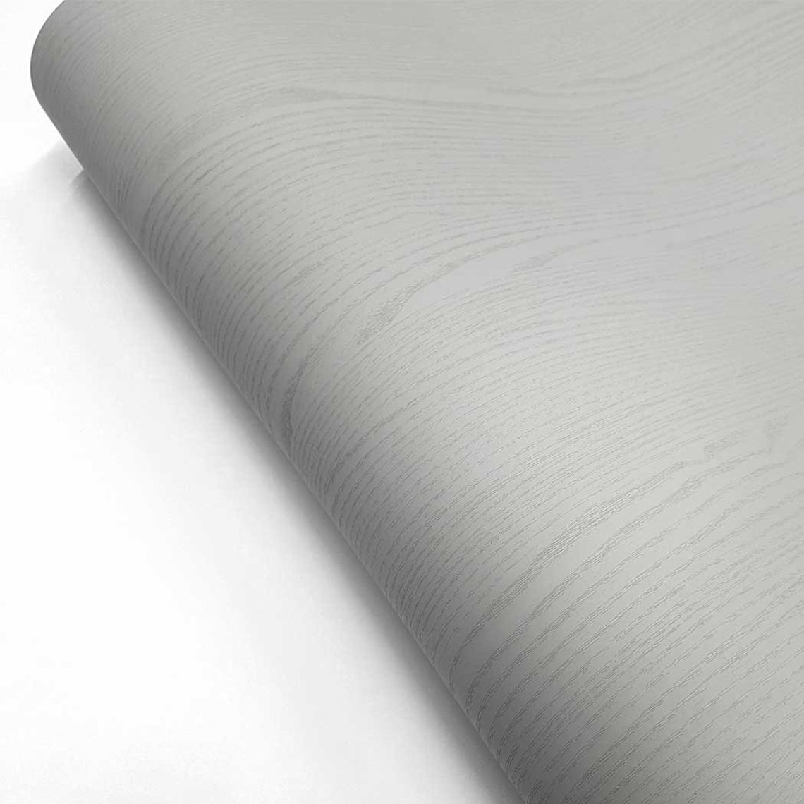 Matte Gray Wallpaper Painted Look Wood Grain Self Adhesive - Etsy