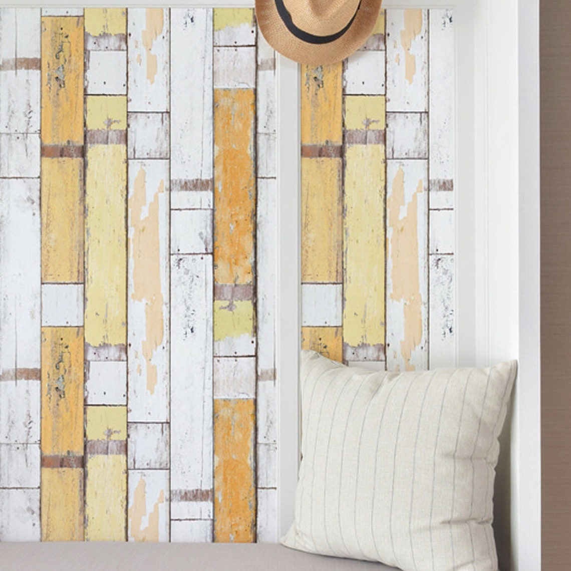 Decorative Wood Grain Pattern Interior Film Anzio Self | Etsy