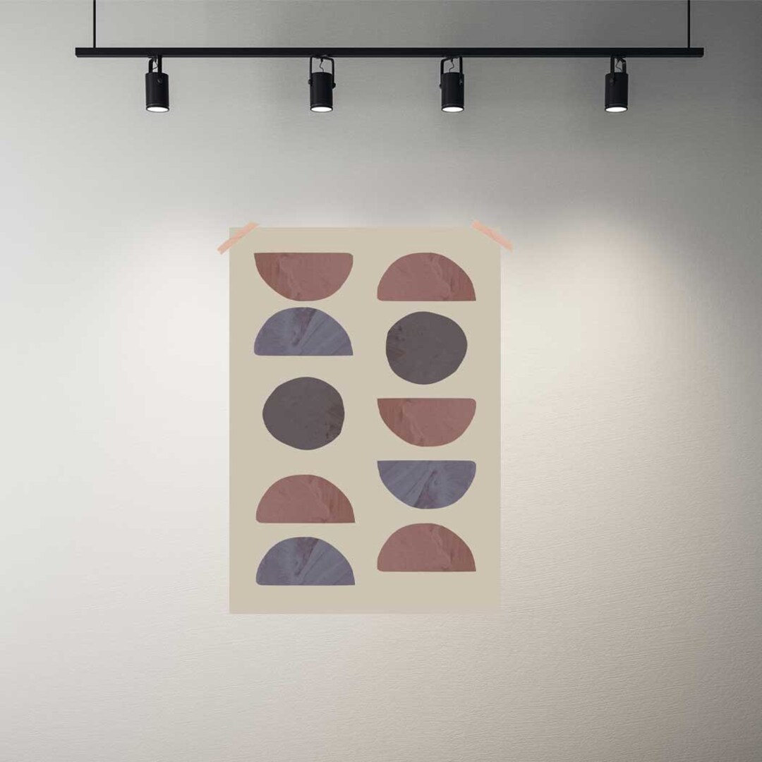 Poster Print Collage 04 Sand Wall Art Decor Gallery Exhibition Vintage ...