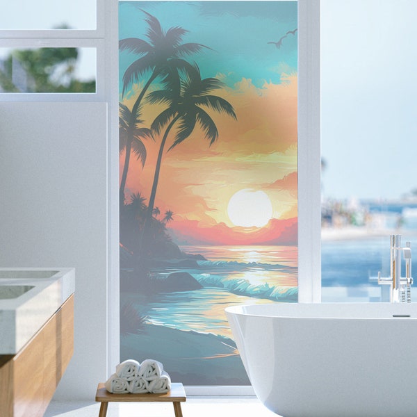 Sunset Window Film - Etsy