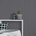 Matte Dark Gray Wallpaper Painted Look Wood Grain Self - Etsy