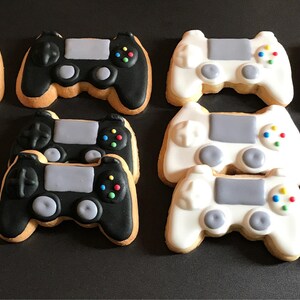 Video Game Controller Cookies: Xbox/ps4 Birthday Party Favors (set of ...
