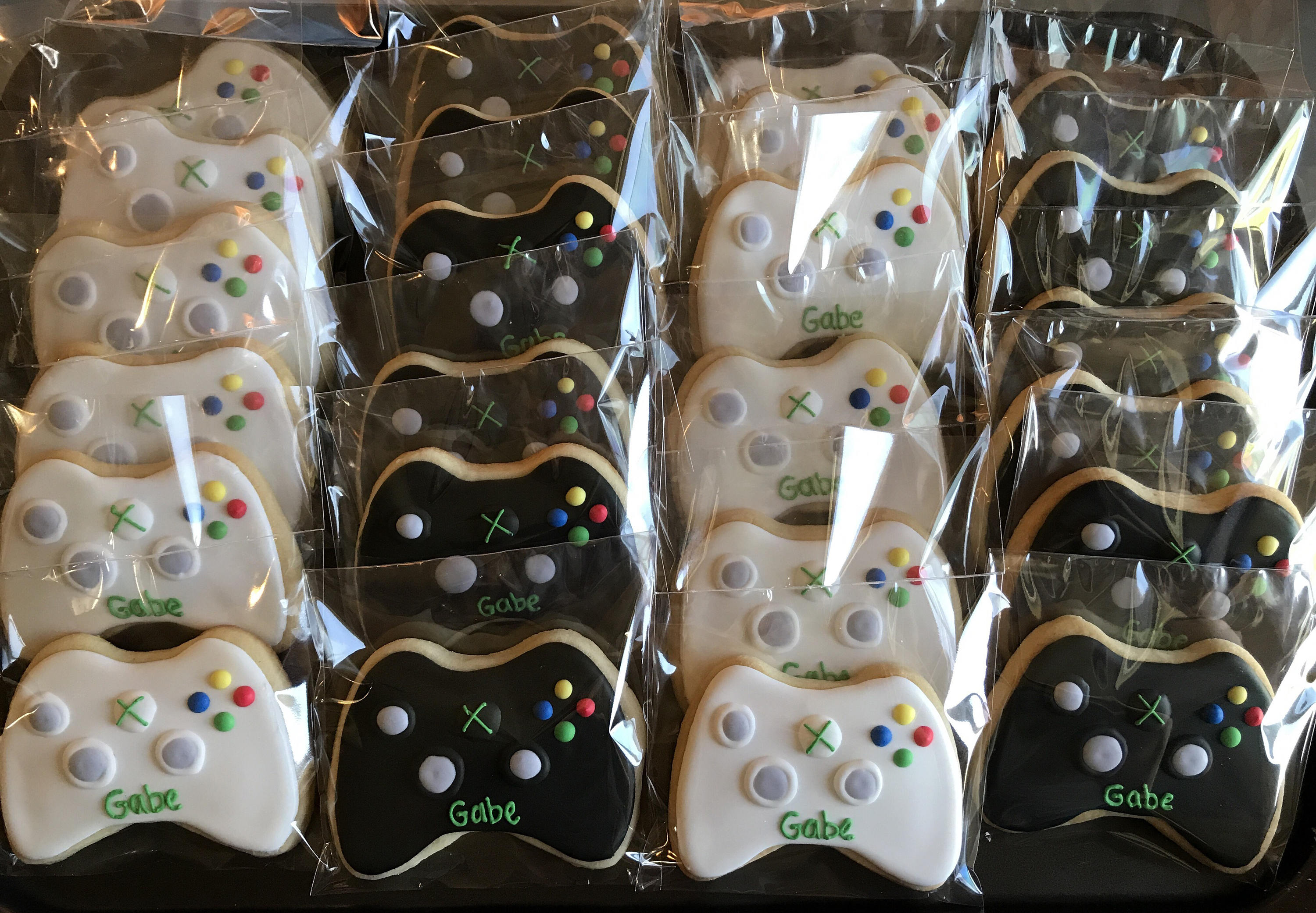 REMOTE control cookies x12 xbox game or ps4 inspired | Etsy