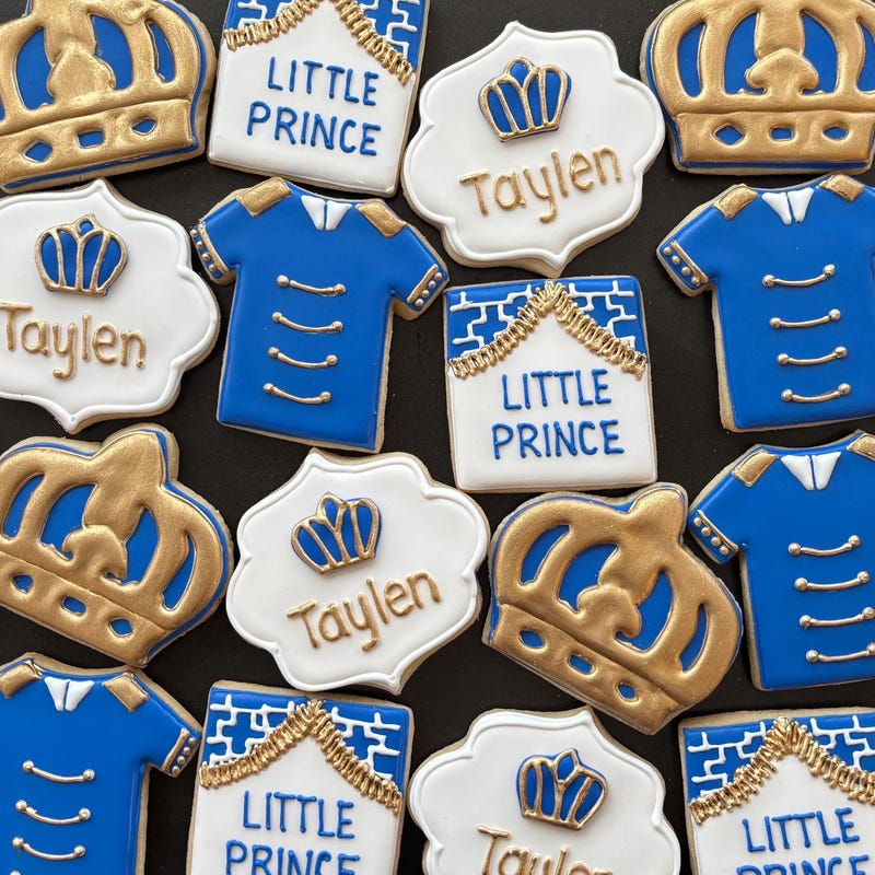 Royal Prince Cookies - Etsy