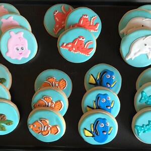 FISH UNDER SEA New Inspired Ocean Creatures Cookies Birthday Party ...