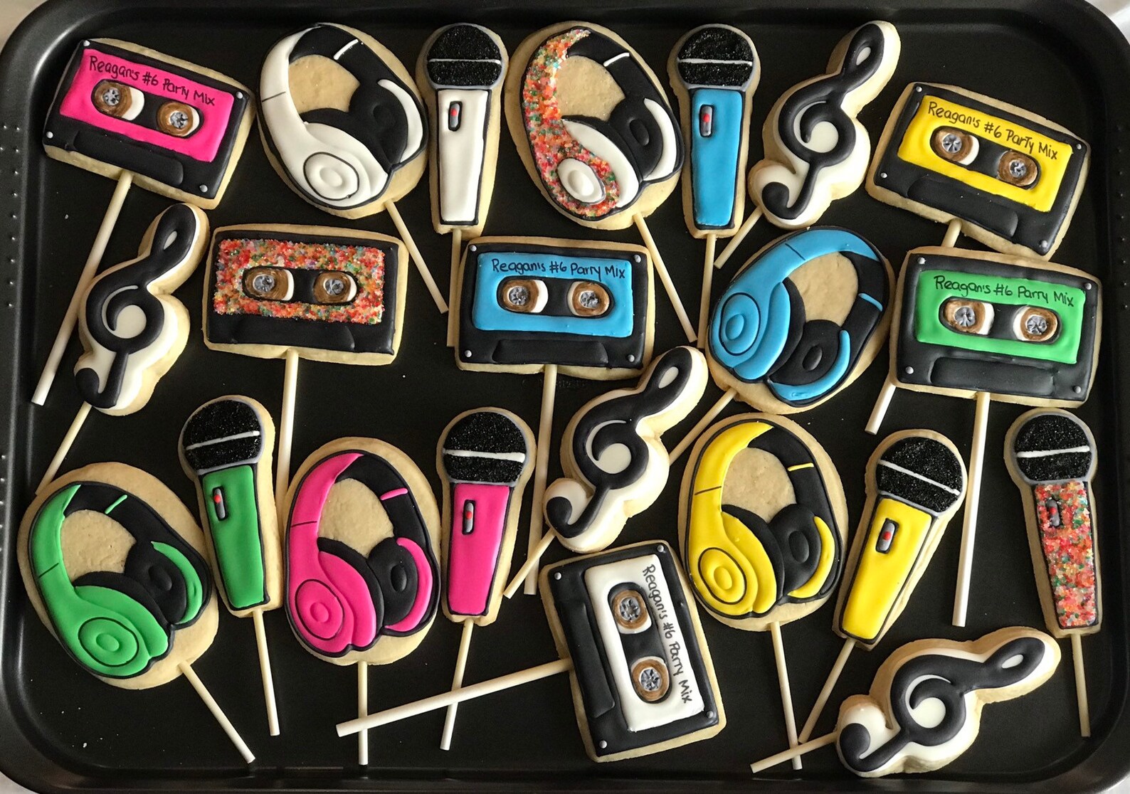 80's 90's Colorful HIP HOP BOUQUET Style Cookies on | Etsy