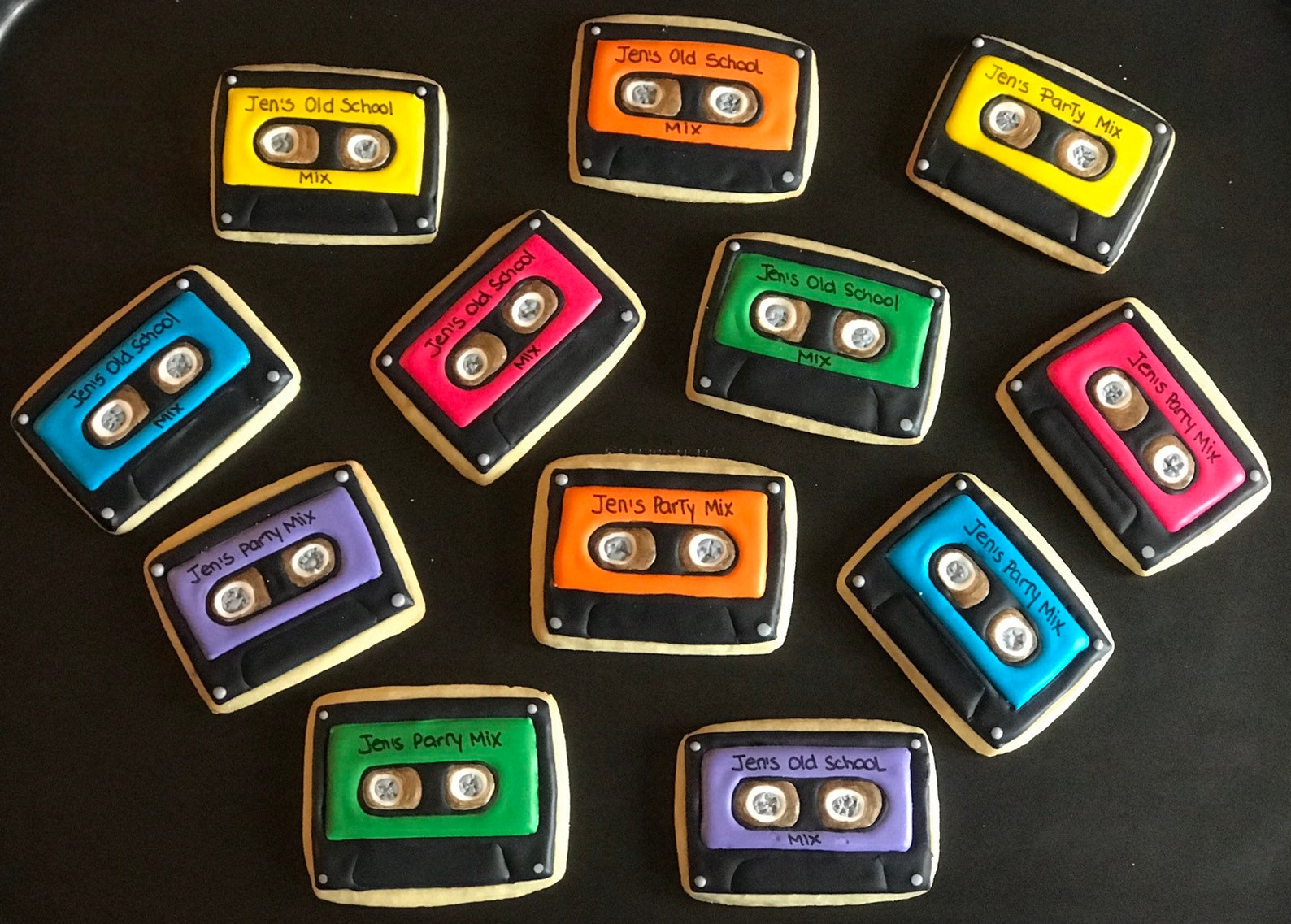 80's 90's HIP HOP Inspired Vanilla Sugar Cookies 12-1 - Etsy