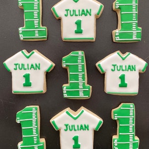 TOUCHDOWN Superbowl SPORTS X12 Theme Cookies - FOOTBALL -touchdown ...