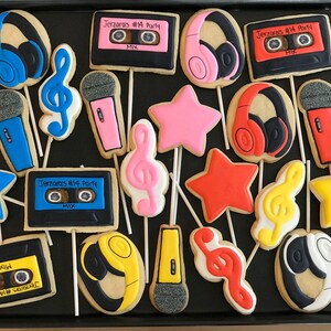 80's 90's colorful HIP HOP BOUQUET style cookies on | Etsy