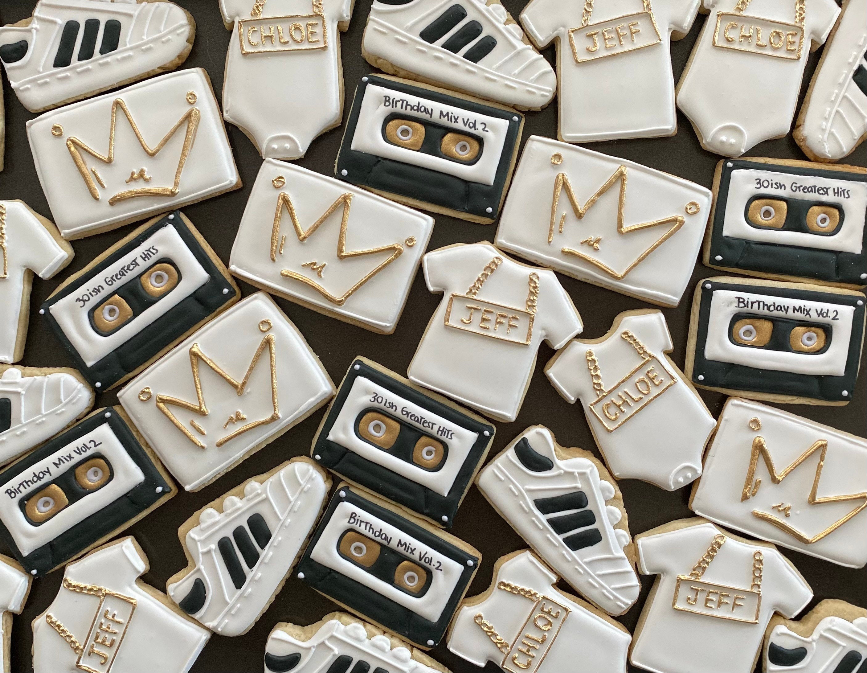 Hip Hop Baby Shower Cookies: Gender Reveal Party Favors - Etsy