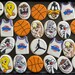 BASKETBALL X12 Vanilla Sugar Cookies Bunny Sports Teenager Tunes - Etsy