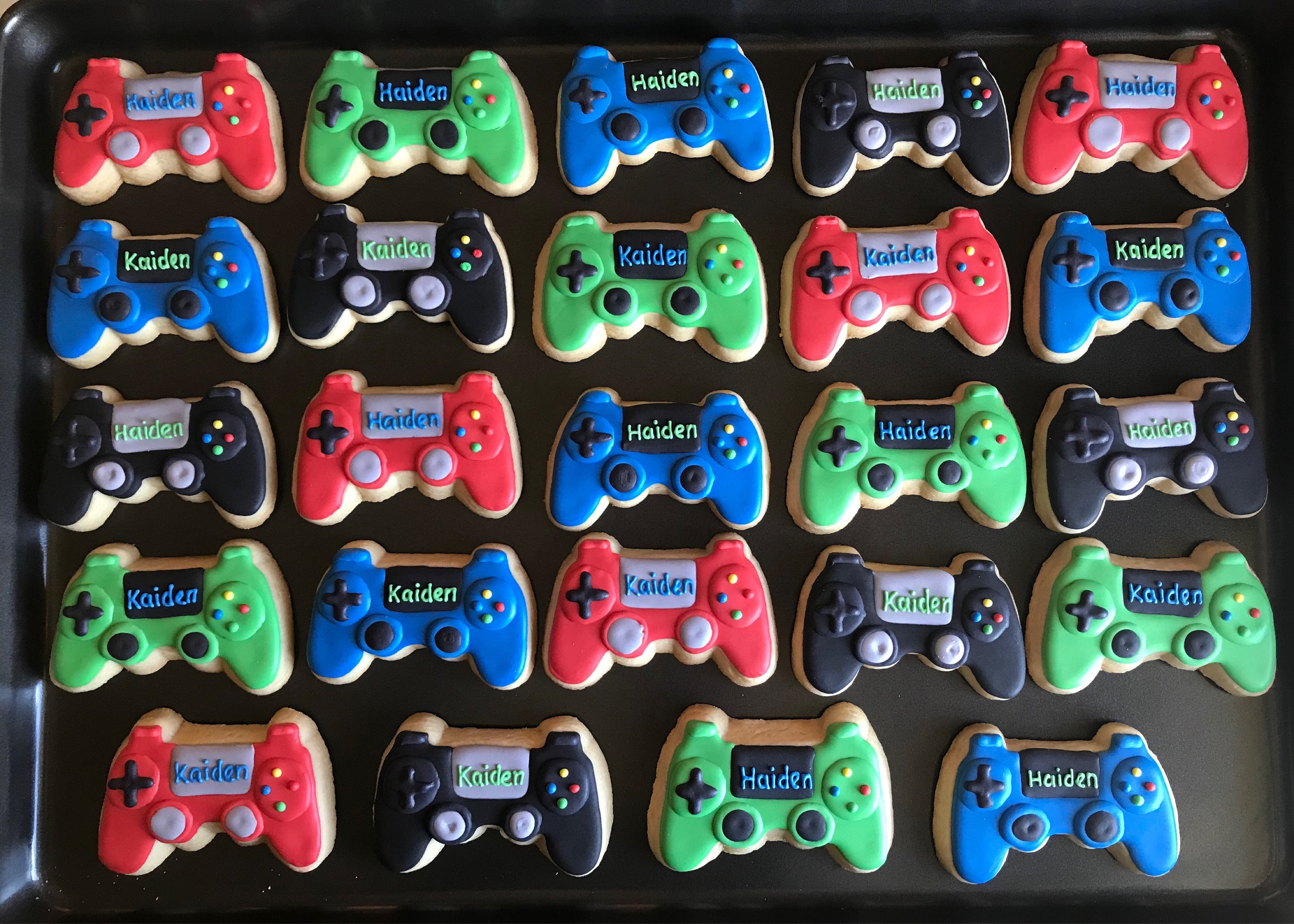 REMOTE control cookies x12 xbox game or ps4 inspired | Etsy