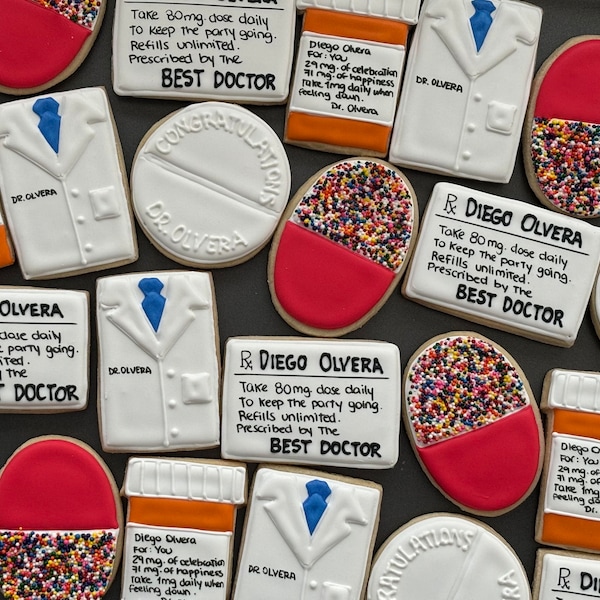 Doctor Cookies - Etsy