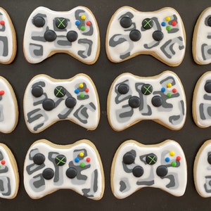 REMOTE Control Cookies X12 Xbox Game or Ps4 Inspired -VIDEOGAME Themed ...